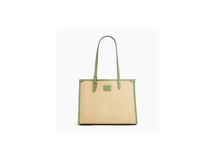 Sac cabas moyen modèle Camille Raphia - Le Tanneur Corbeil