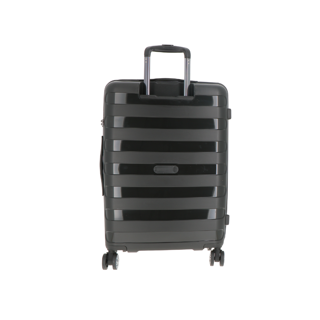 Valise Medium 4 Roues V2 - Noir - La Bagagerie Corbeil